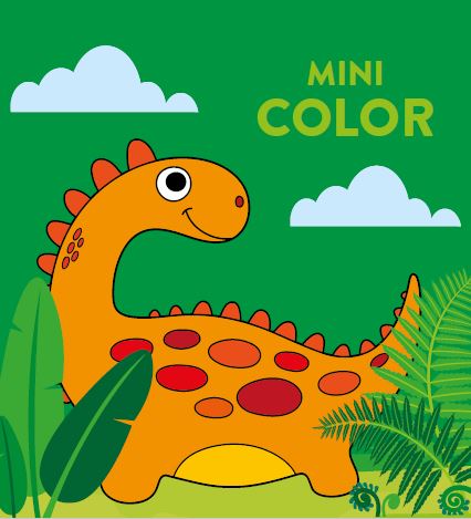 Mini Color Books-Dinosaur – Frederic Thomas Childrens Books (a Division ...